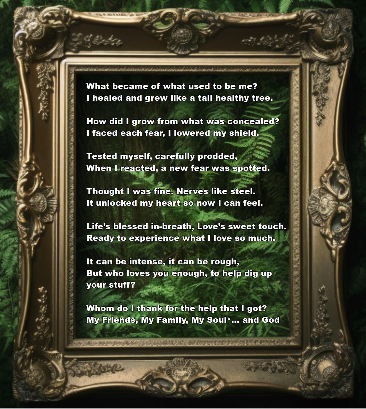 What Became of Me (a poem) – Think Care Believe